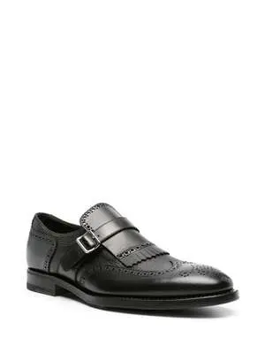 HENDERSON BARACCO Fringe-detail Monk Shoes