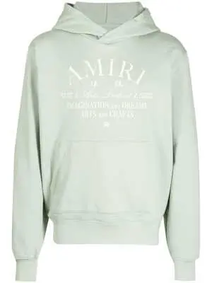 Amiri Logo-print Cotton Hoodie