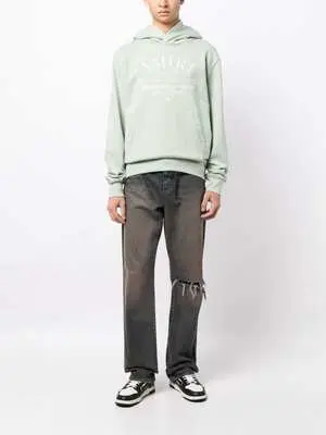 Amiri Logo-print Cotton Hoodie