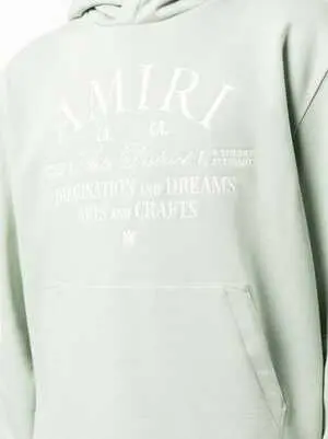Amiri Logo-print Cotton Hoodie