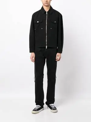 RASSVET Logo-embroidered Denim Jacket