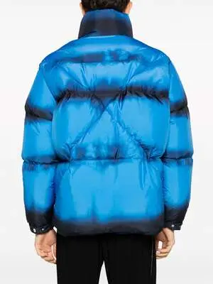 Khrisjoy Faded-effect Padded Jacket - Blue
