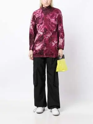 STAIN SHADE Tie-dye Print Jacket - Purple