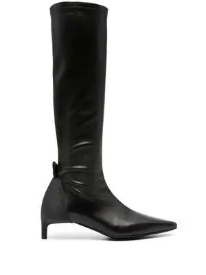 COURREGES 60mm Leather Boots