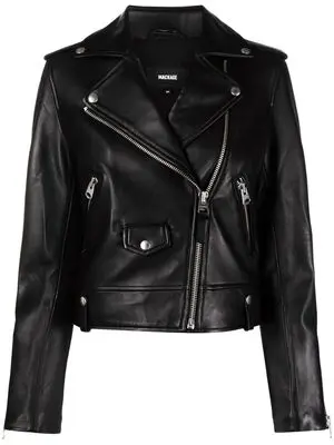 Mackage Baya Leather Biker Jacket