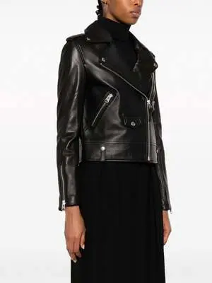 Mackage Baya Leather Biker Jacket