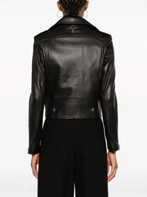 Mackage Baya Leather Biker Jacket