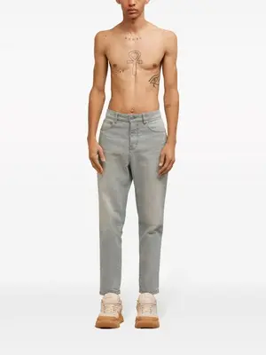 AMI Paris Logo-patch Organic Cotton Jeans