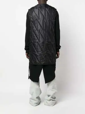 Rick Owens Quilted Mid-length Gilet