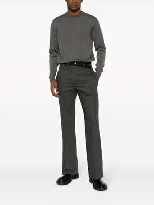 ERALDO Crew Neck Cashmere-blend Jumper - Grey