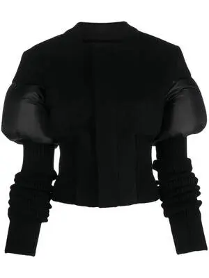 Rick Owens Cropped Panelled Jacket
