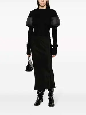 Rick Owens Cropped Panelled Jacket
