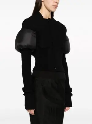 Rick Owens Cropped Panelled Jacket