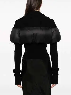 Rick Owens Cropped Panelled Jacket