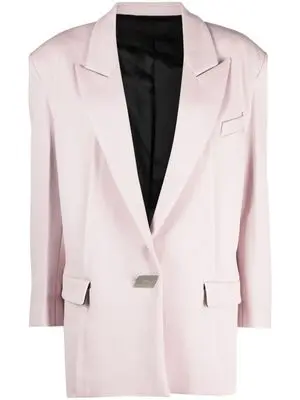 Attico Single-breasted Blazer - Pink