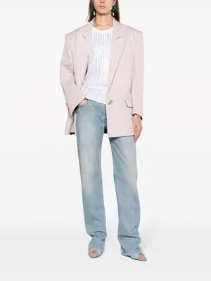 Attico Single-breasted Blazer - Pink