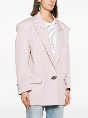 Attico Single-breasted Blazer - Pink