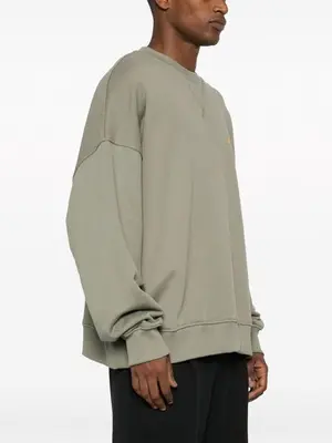 A PAPER KID Logo-print Cotton Sweatshirt