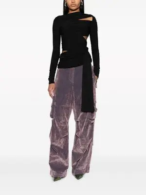 Attico Cut-out Draped Top