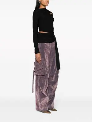 Attico Cut-out Draped Top