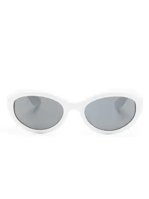 Oliver Spencer Oval-frame Tinted Sunglasses