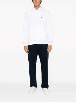Lacoste Logo-patch Drawstring Hoodie