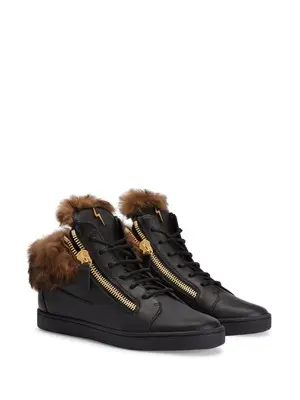 GIUSEPPE ZANOTTI Nicki Leather Sneakers