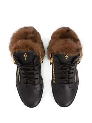 GIUSEPPE ZANOTTI Nicki Leather Sneakers