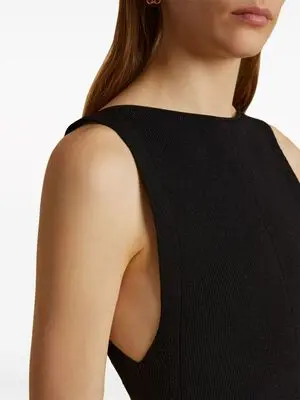 Khaite The Evelyn Ribbed Tank Top