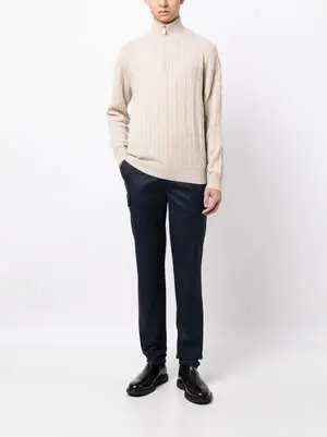 Brunello Cucinelli Straight-leg Wool Trousers