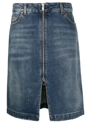 Stella McCartney Denim Midi Skirt
