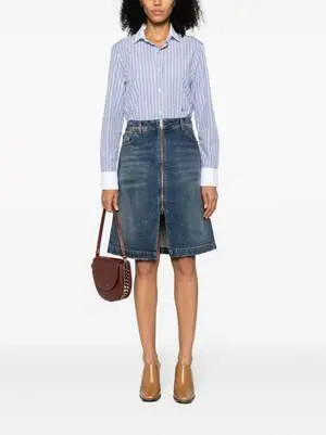 Stella McCartney Denim Midi Skirt