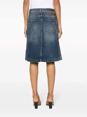 Stella McCartney Denim Midi Skirt
