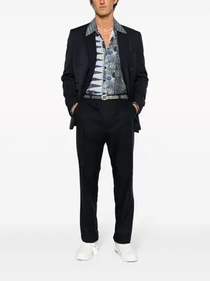 424 Asymmetric Wide-leg Trousers