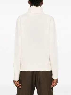 Polo Ralph Lauren Roll-neck Wool Jumper - White