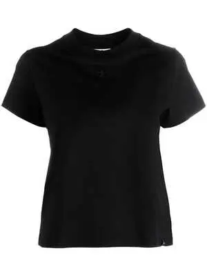 COURREGES Crew-neck Jersey T-shirt
