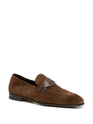 TOM FORD Sean Suede Loafers