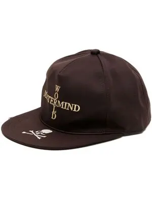MASTERMIND WORLD Logo-embroidered Cap - Brown