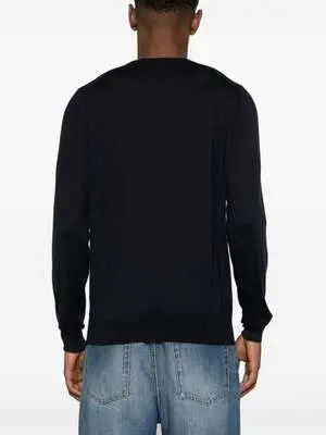 ERALDO Cashmere-silk Blend Jumper - Blue