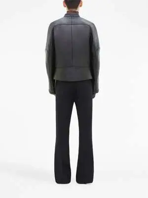COURREGES Scuba Leather Bomber Jacket