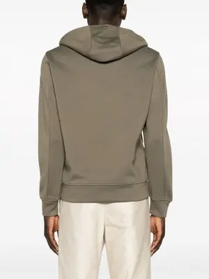 Herno Quilted-panel Hooded Jacket - Green