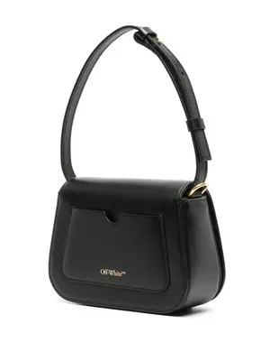 Off-White Binder Clip Shoulder Bag - Black