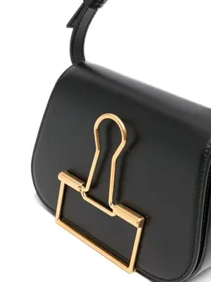 Off-White Binder Clip Shoulder Bag - Black