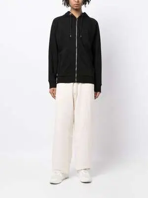 BOSS Logo-patch Drawstring Hoodie