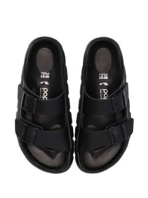 BIRKENSTOCK Papillio Arizona Buckled Slides - Black