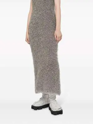 JIL SANDER V-neck Midi Dress