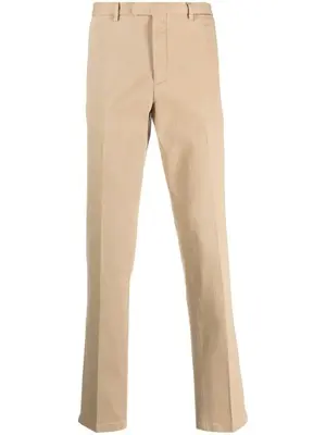 Boglioli Straight-leg Chino Trousers - Neutrals