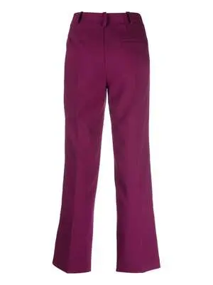 ALYSI High-waisted Straight-leg Trousers