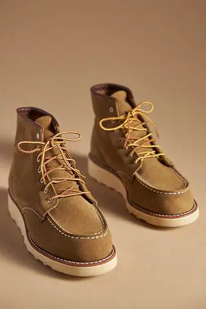 Red Wing Classic Moc Toe Boots - Olive