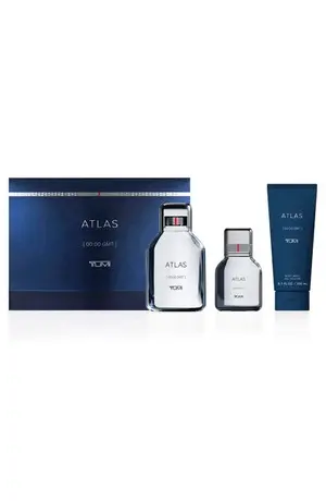 Tumi Atlas 00:00 Gmt Eau De Parfum Set $230 Value - No Color